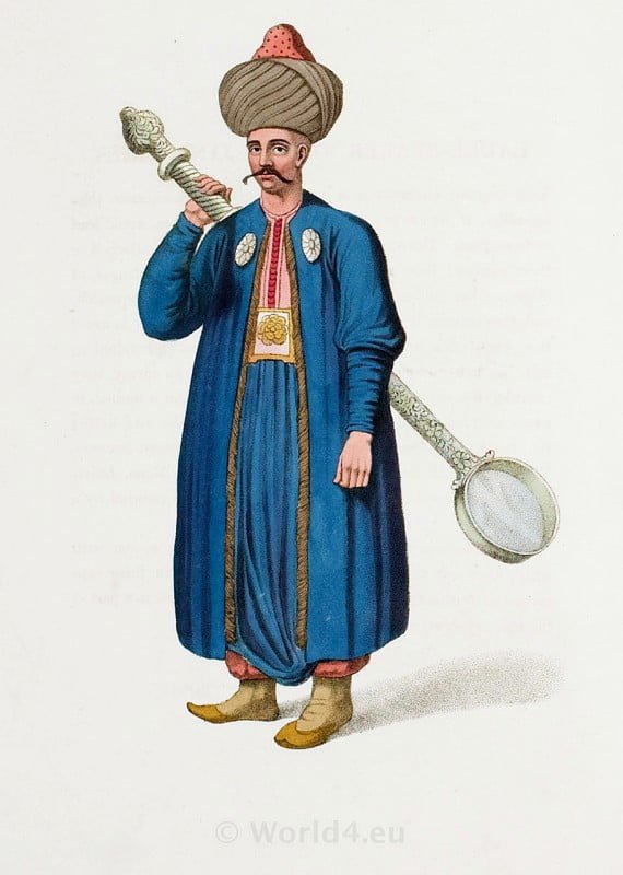 The costume of Turkey. Ottoman Empire. Officials and ethnic groups.