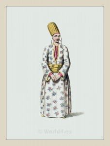 The costume of Turkey. Ottoman Empire. Officials and ethnic groups.