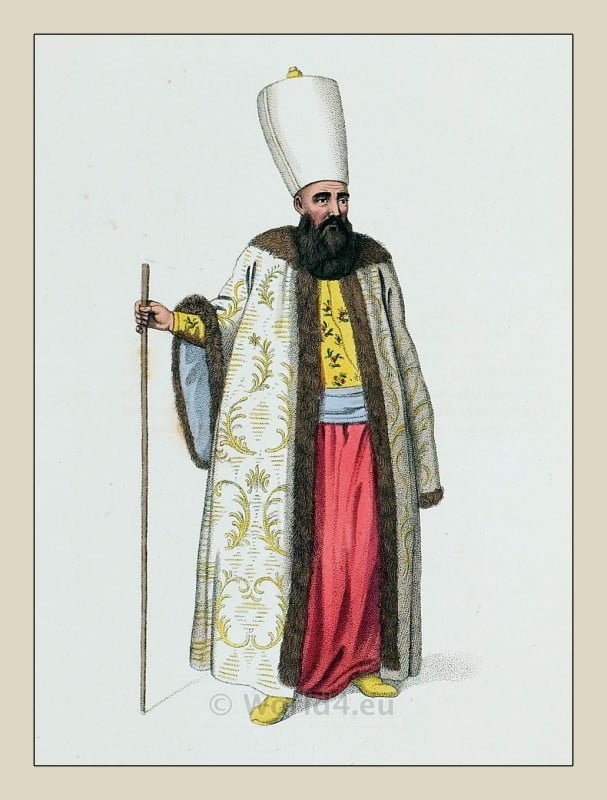The costume of Turkey. Ottoman Empire. Officials and ethnic groups.