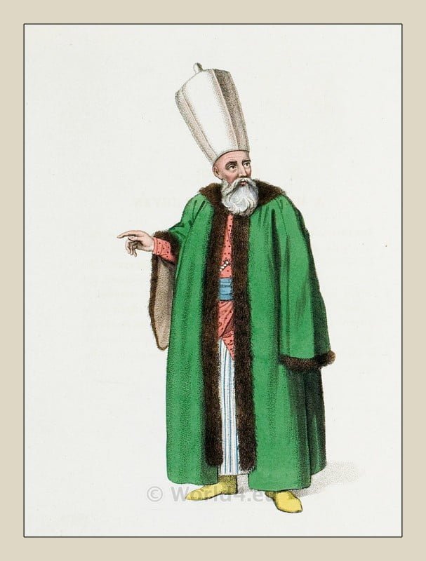 The costume of Turkey. Ottoman Empire. Officials and ethnic groups.