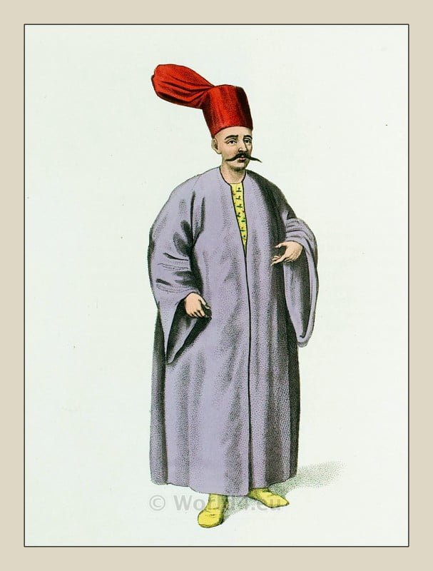 The costume of Turkey. Ottoman Empire. Officials and ethnic groups.
