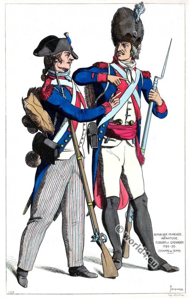 The Days of the Directoire. Costumes under the French Revolution.