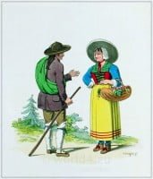 Gwitchin. Peoples of Alaska in 1850th.