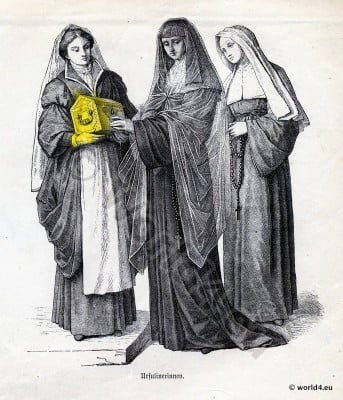 Monachism. Monastic Dress. Monks garments. Nuns habit.