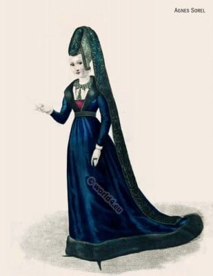 Agnès Sorel. La Dame de beauté. France 15th c.