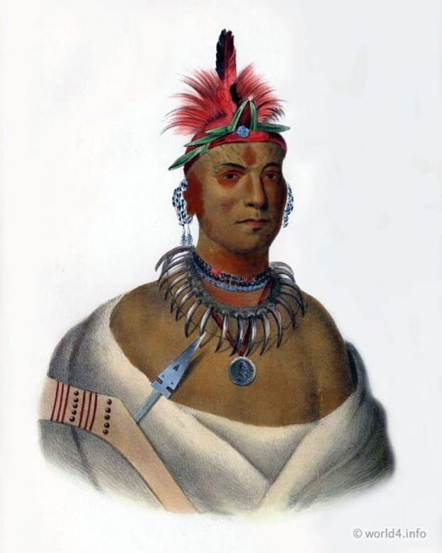 History of the Indian Tribes of North America. Famous Indian leaders.