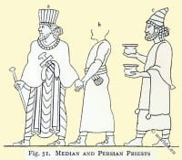 Costume history of Asia Minor. The Persians, Medes, Parthians.