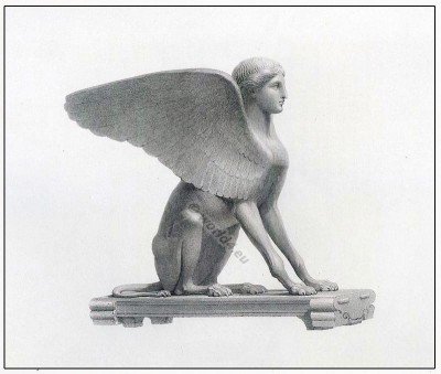 Sphinx. Ancient Greek mythology. | Costume History