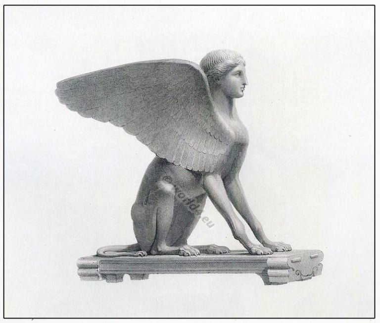 The Sphinx, sister of Hydra, Chimera, Kerberos, and Orthos.
