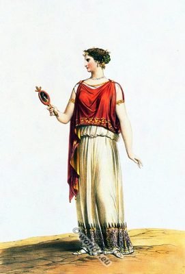 Greek Lady of Sicily. Dame Grecque de Sicile.