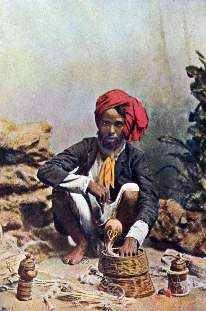 The varied and picturesque costumes worn by Natives of India.