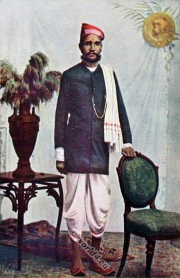 The varied and picturesque costumes worn by Natives of India.