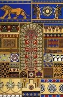 Assyrian, Babylonian costume history. Mesopotamia.