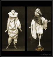 Lotte Pritzel. Dolls for the showcase.