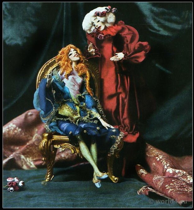 Lotte Pritzel. Dolls for the showcase.