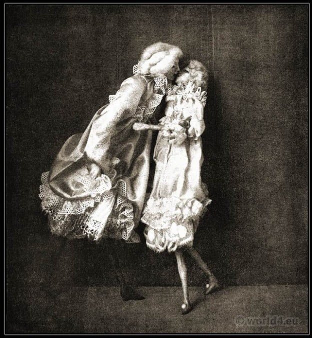Lotte Pritzel. Dolls for the showcase.