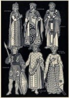 Byzantine Empire. Dresses 6th century. The Byzantine Empress.