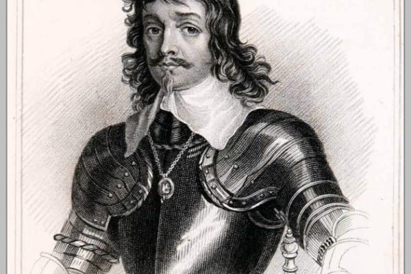 Charles I King of England, Scotland and Ireland from the House of Stuart.
