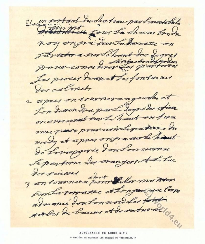 Reign Louis XIV. French fashion history. 1643 to 1715.