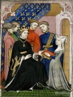 French fashion history. Middle Ages. 1422 to 1483.