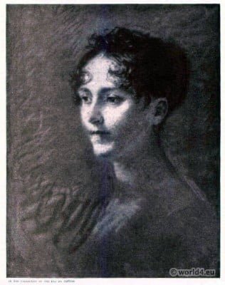 Empress Josephine At Château de Malmaison 1804.