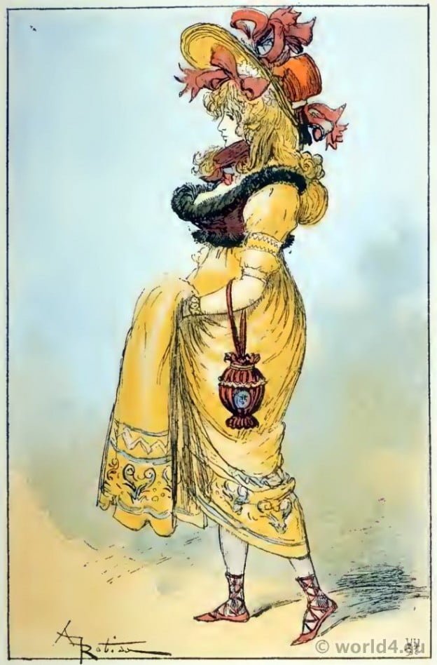 The Days of the Directoire. Costumes under the French Revolution.