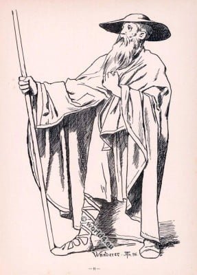 Costume design for The Ring Cycle. Opera by Richard Wagner.