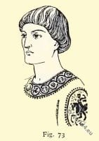 Byzantine fashion history. Costumes and modes from 5th to 6th century.