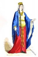 Carolingian Knight in armor, Bishop, Priest and Burgess.