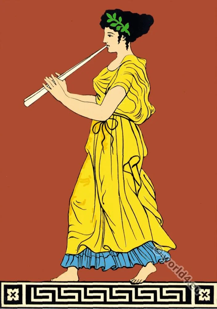 Yellow Dresses From Ancient Greek Times ALLIUM YELLOW DRESS