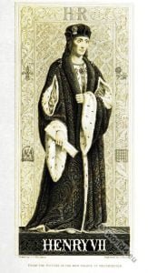 King Henry VII. The Tudor from the House of Lancaster.