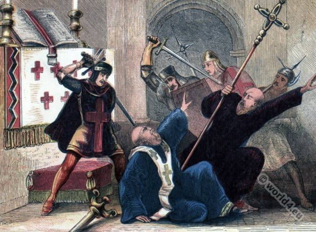 Thomas Becket, Archbishop of Canterbury.