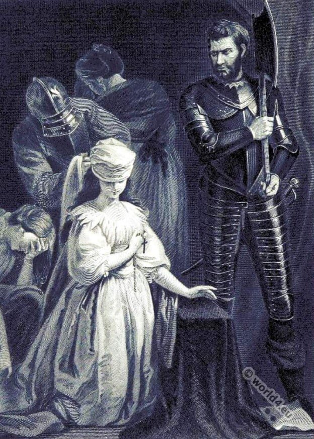 Mary Stuart, Queen of France and Scotland 1542-1587.