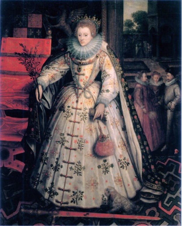 Queen Elizabeth the first. The days of Queen Bess. The Virgin Queen.