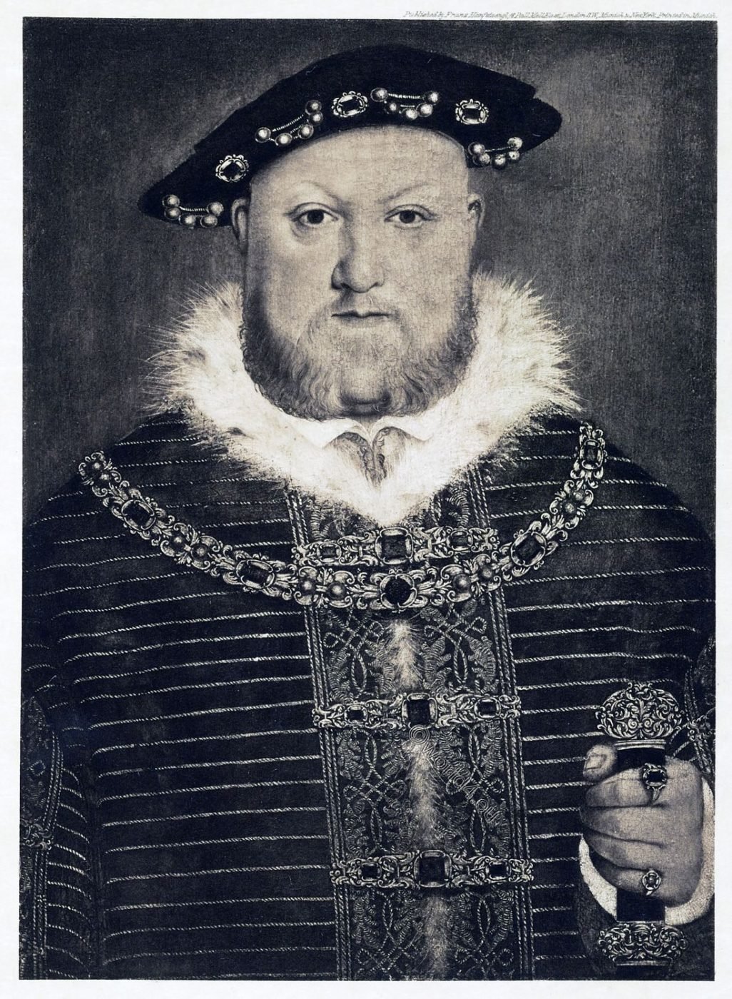 The character of Henry VIII. Tudor King of England