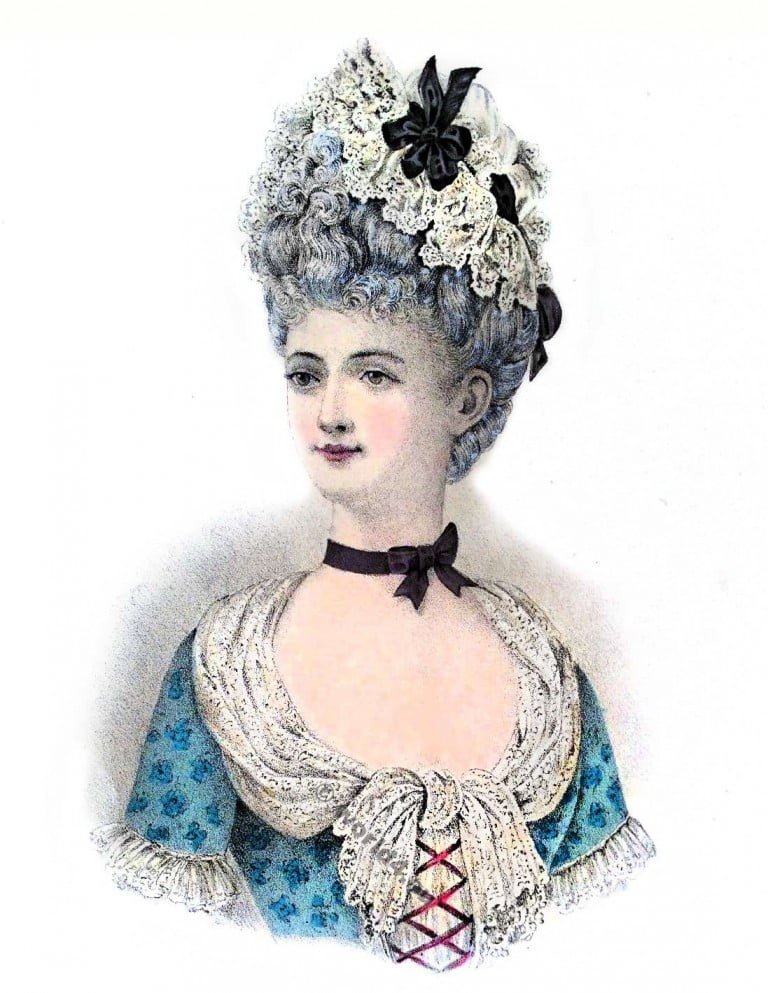 Album of historical hairstyles. Album de coiffures historiques par E ...
