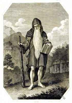 Albion. Ancient Britons. Fashion History of England.