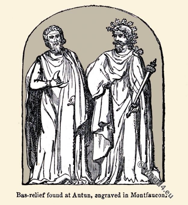Albion. Ancient Britons. Fashion History of England.