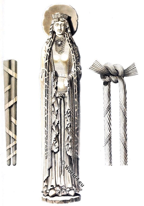 Clotilde, Queen of the Franks. Second wife of the Frankish King Clovis I.