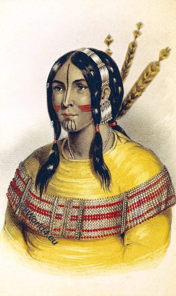 Gwitchin. Peoples of Alaska in 1850th.