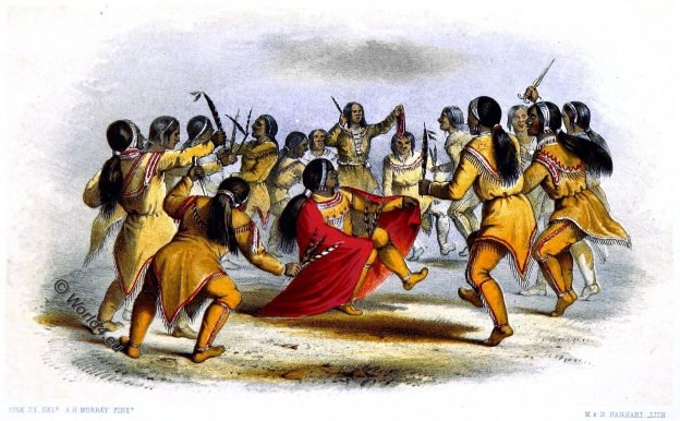 Gwitchin. Peoples of Alaska in 1850th.