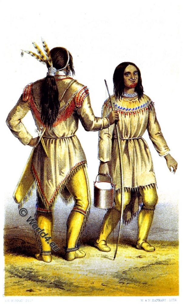 Gwitchin. Peoples of Alaska in 1850th.