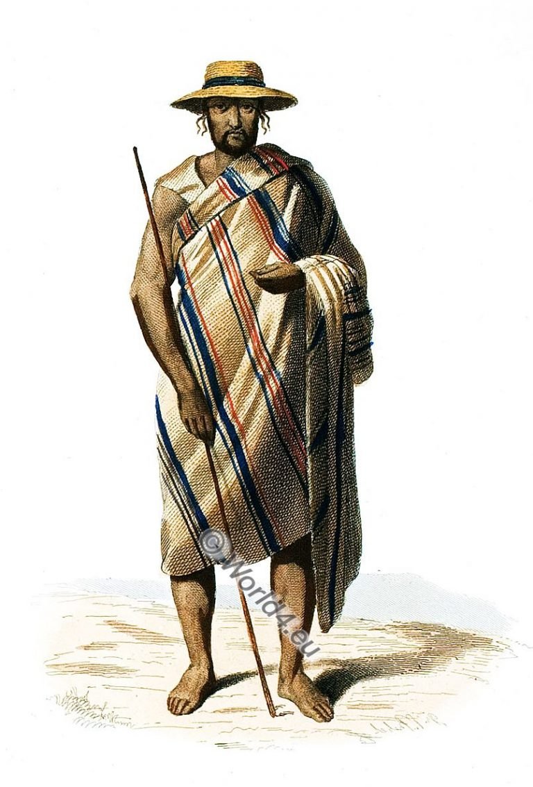 A Female Samoyed. Nenets indigenous people dress.