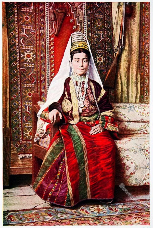 Historical and traditional Palestinian clothing in the Middle East