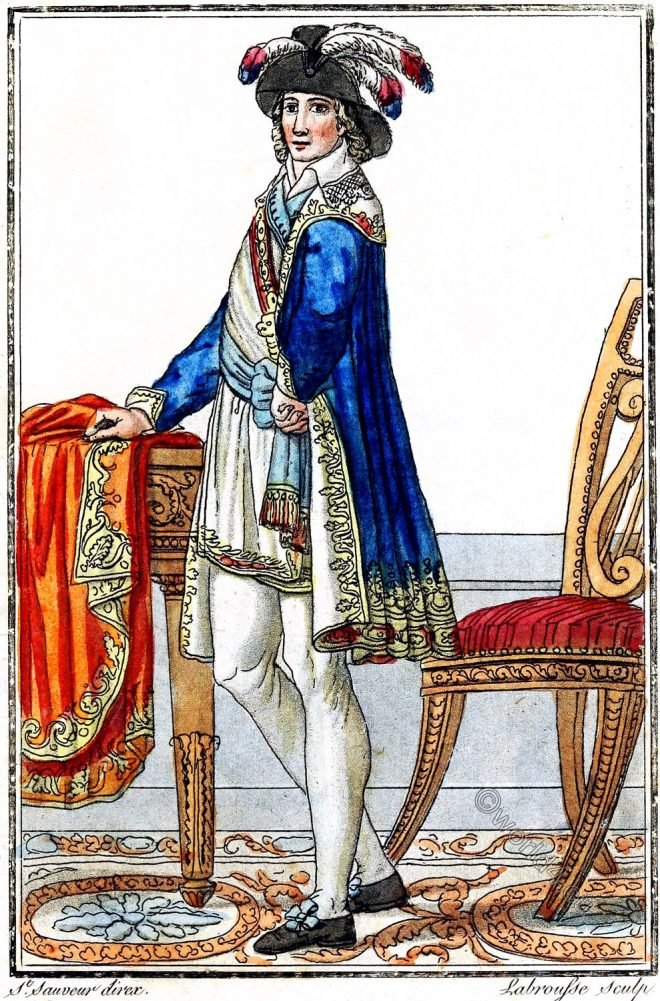 The Days of the Directoire. Costumes under the French Revolution.