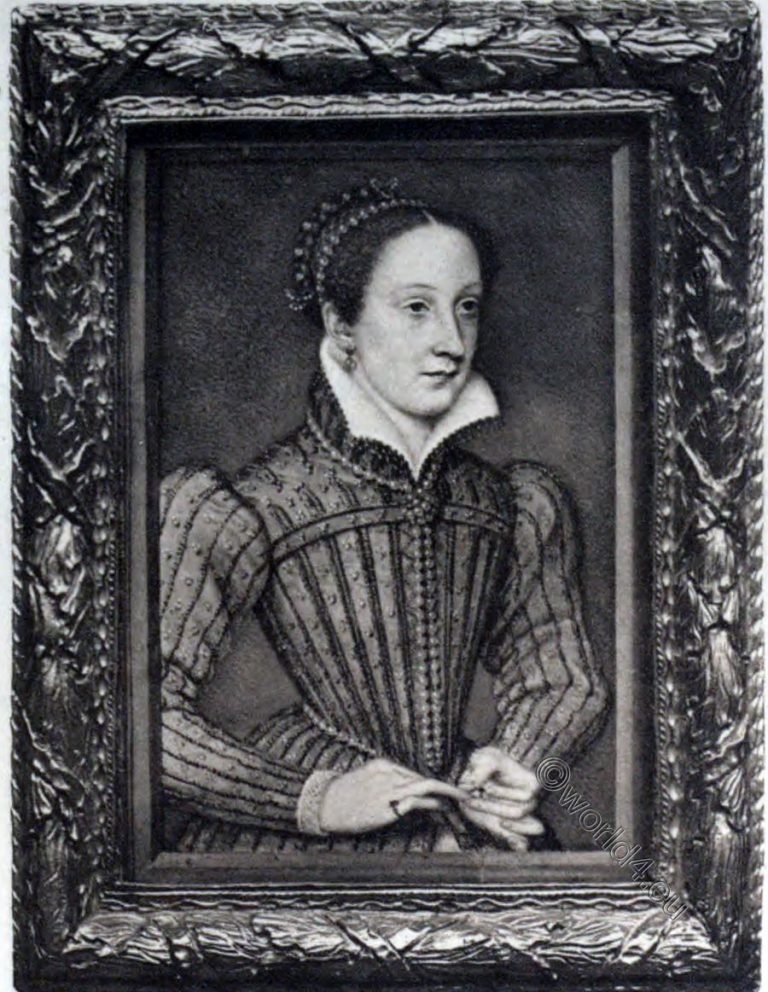 Mary Stuart, Queen of France and Scotland 1542-1587.