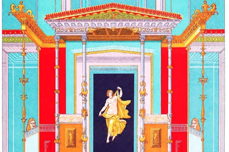 Etruscan Art. Jewels. Polychromatic ornament by Auguste Racinet.