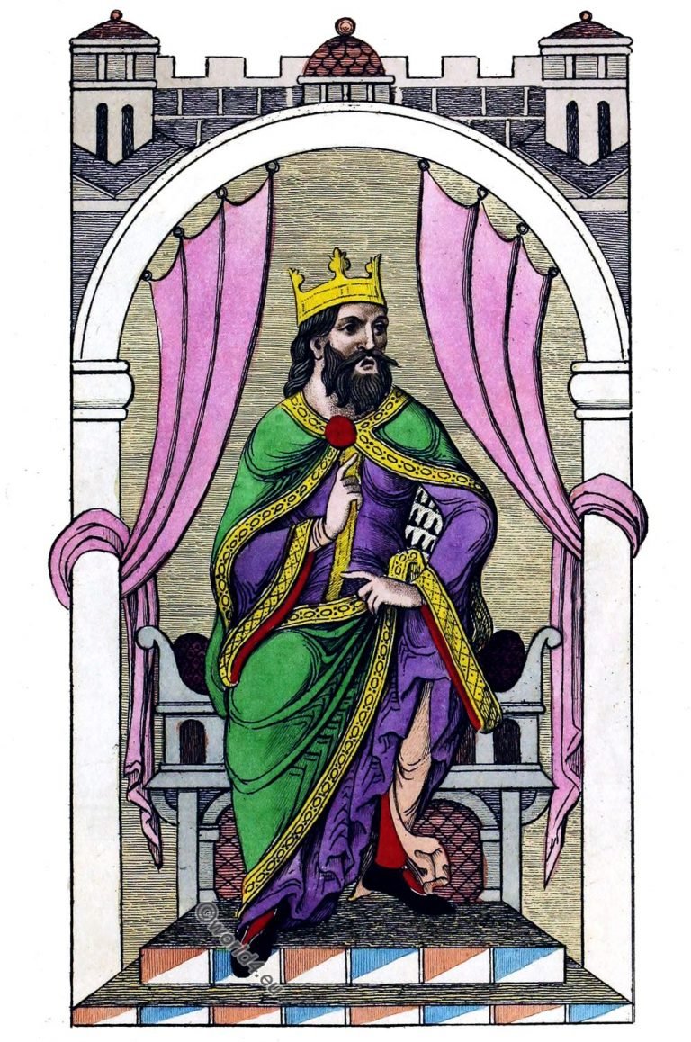 Norman Fashion Era. England Middle Ages 11th c.