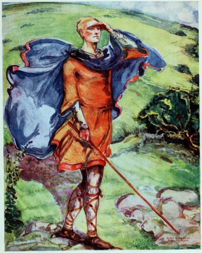 Norman Fashion Era. England Middle Ages 11th c.