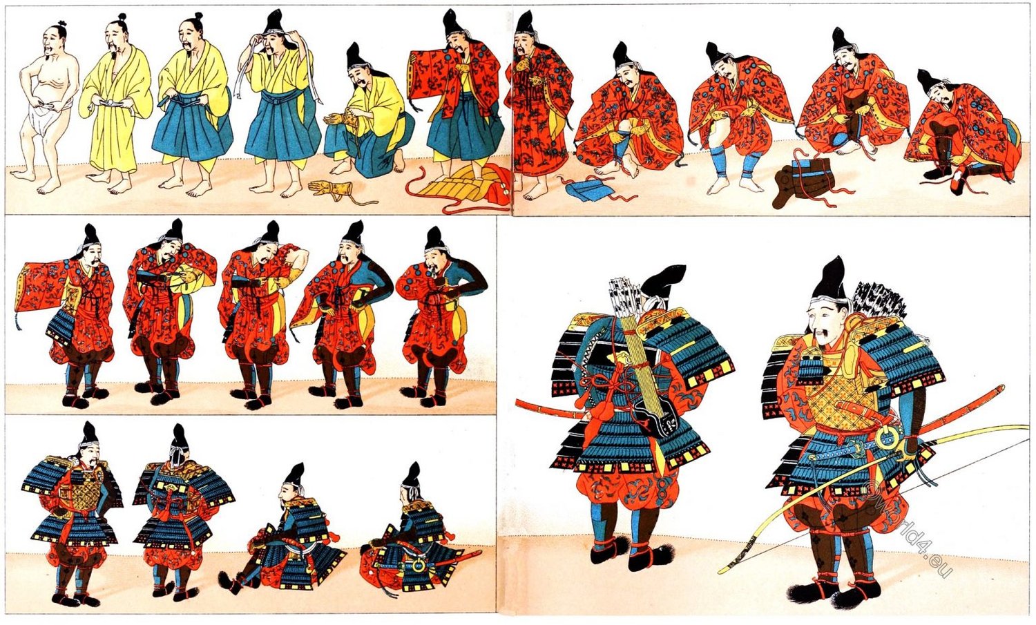Seppuku, Hara Kiri. Ritualized type of male suicide. Japan Samurai.
